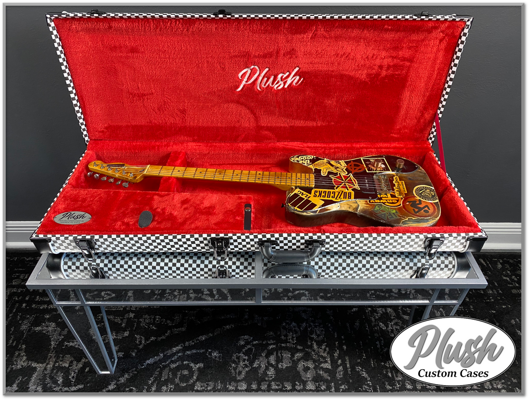 Plushcaster Tele/Strat Size Cases – Plush Custom Cases